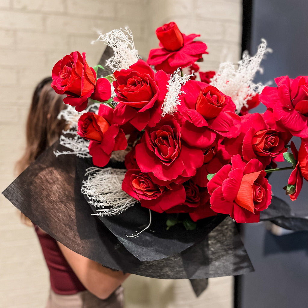 PREMIUM 60cm FRESH ROSES – Luluthia Design Inc